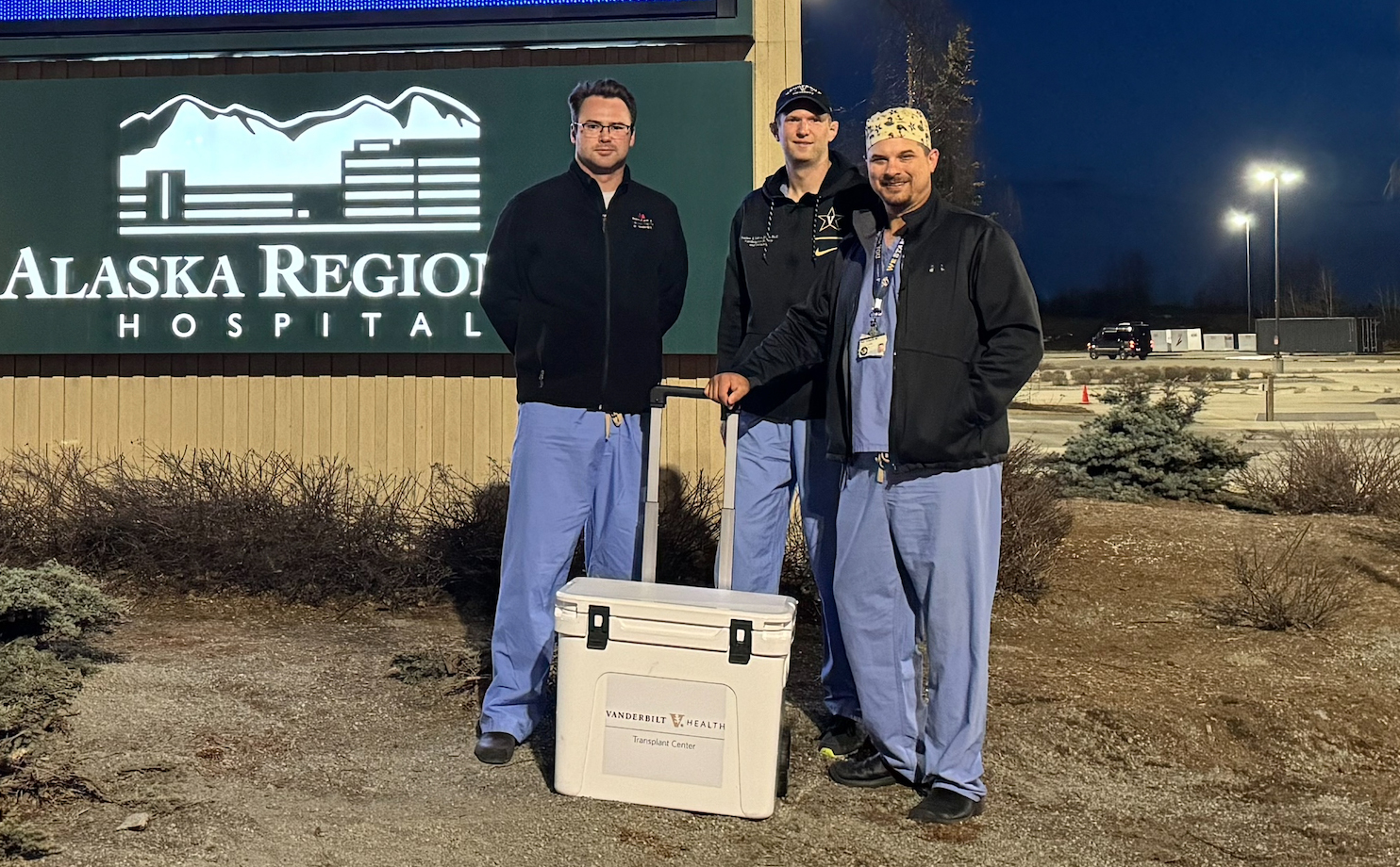 VUMC team travels to Alaska to recover a donor heart - VUMC News