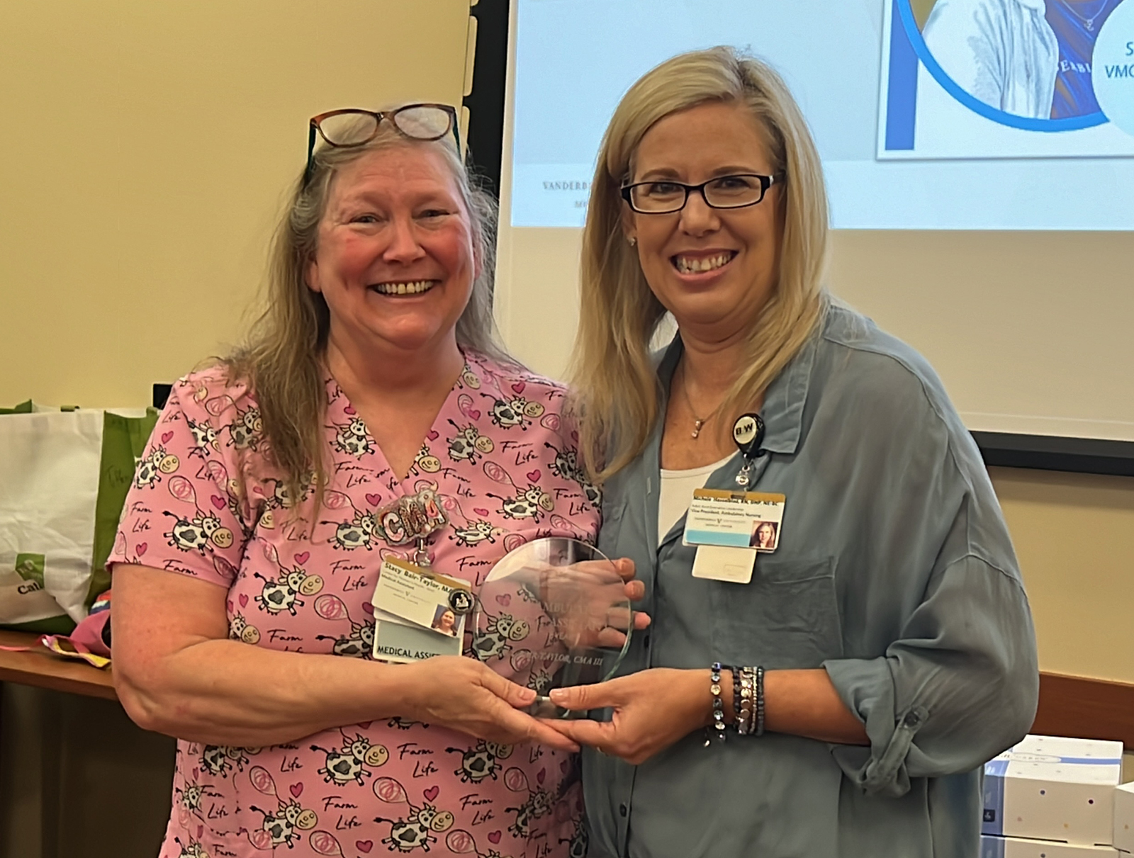 CJ Collett and Stacy Bair-Taylor named Medical Assistants of the Year ...