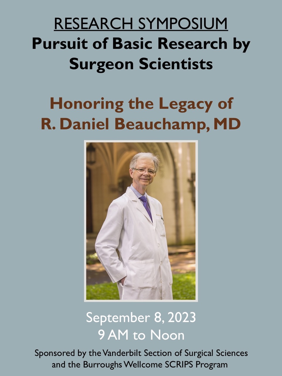 Research symposium honoring Daniel Beauchamp to be Sept. 8 - Vanderbilt ...