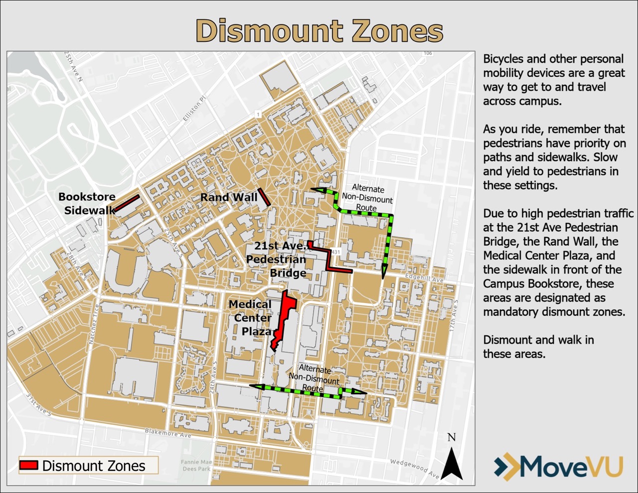 Medical Center Plaza and inside VUMC buildings are no-vehicle zones ...