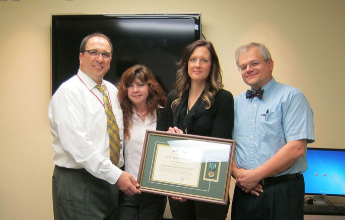 Mencio honored for service, dedication to military families - VUMC News