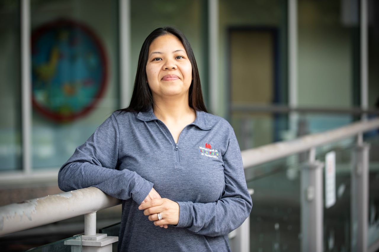 Her clothing and workspace may be sterile, but Nancy Moyers’ positive ...