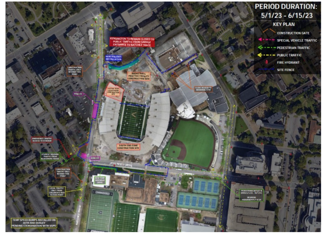 VU infrastructure project to close Natchez Trace beginning May 1 - VUMC News