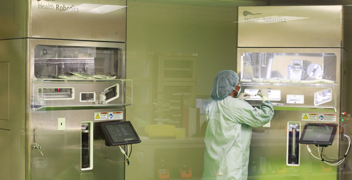 Robotic system to enhance Children’s Hospital pharmacy - VUMC News