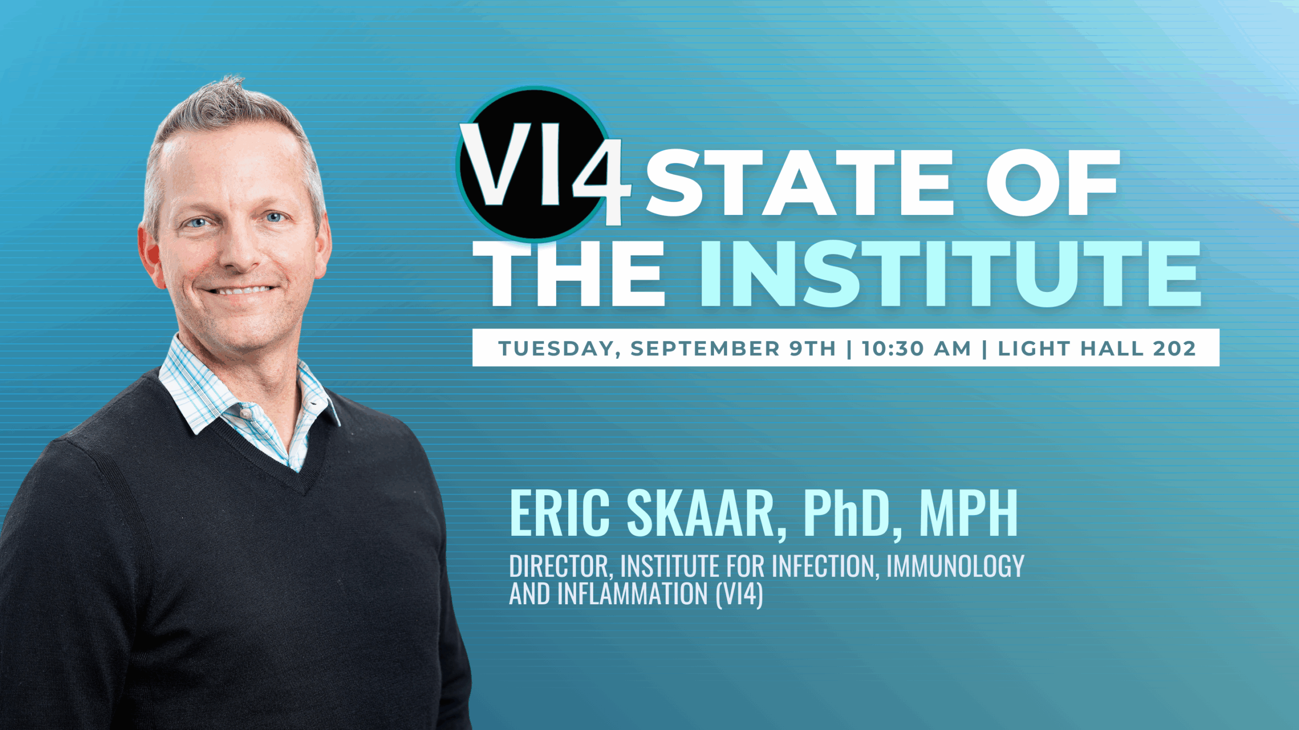Eric Skaar, director of the Institute for Infection, Immunology and ...