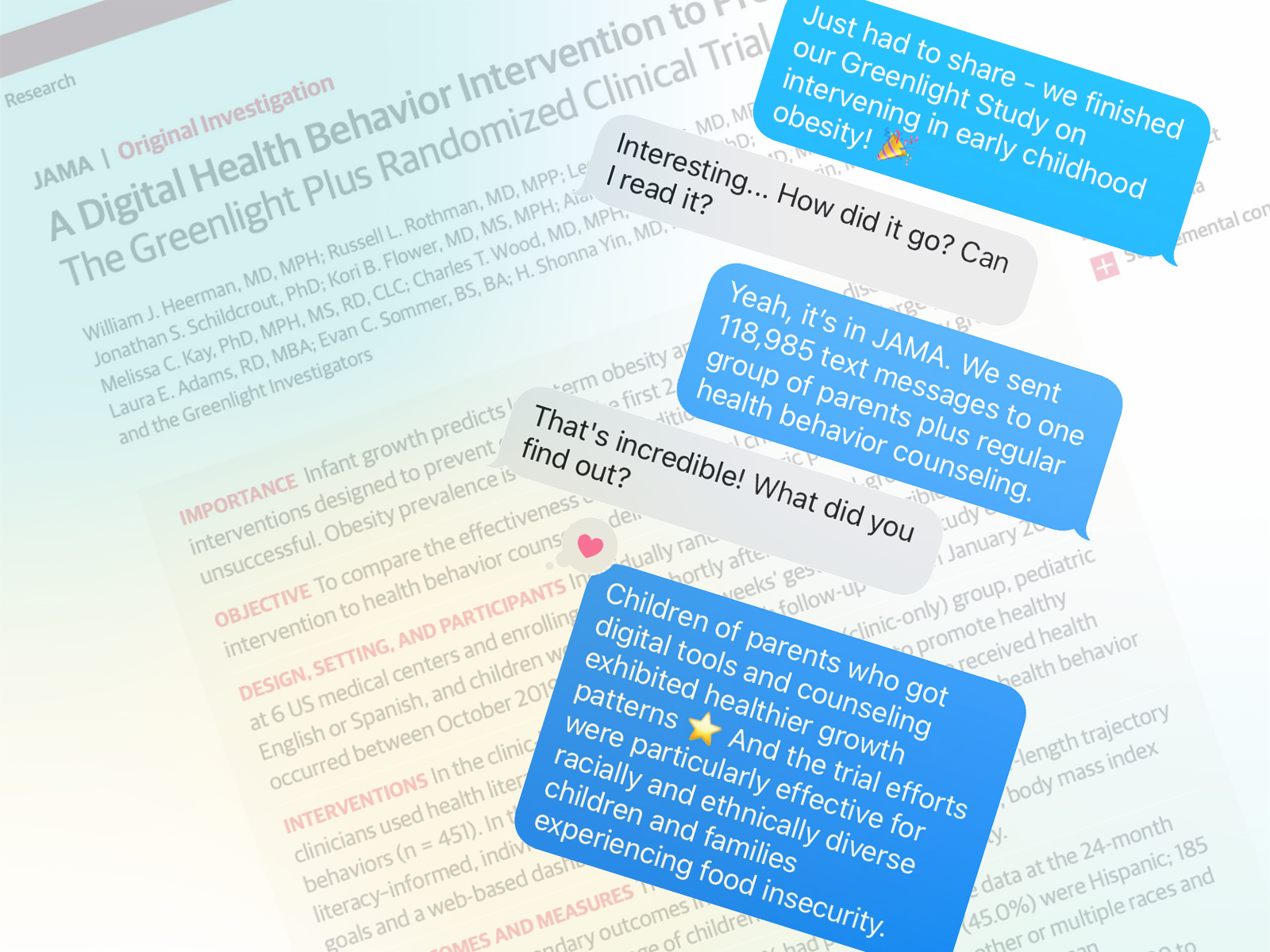 Greenlight study demonstrates effective early intervention in ...