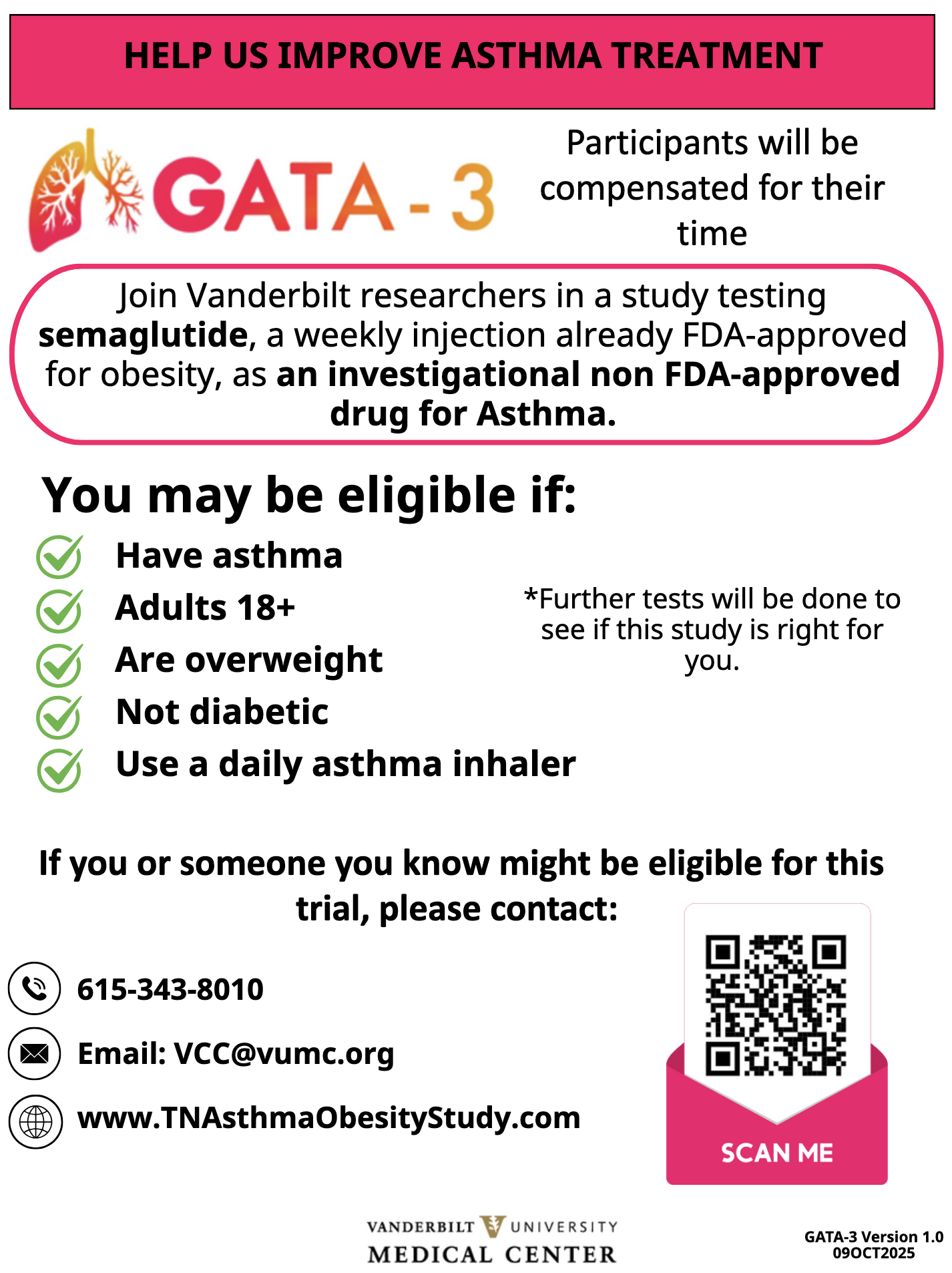 Possible new treatment of asthma in overweight adults; study ...