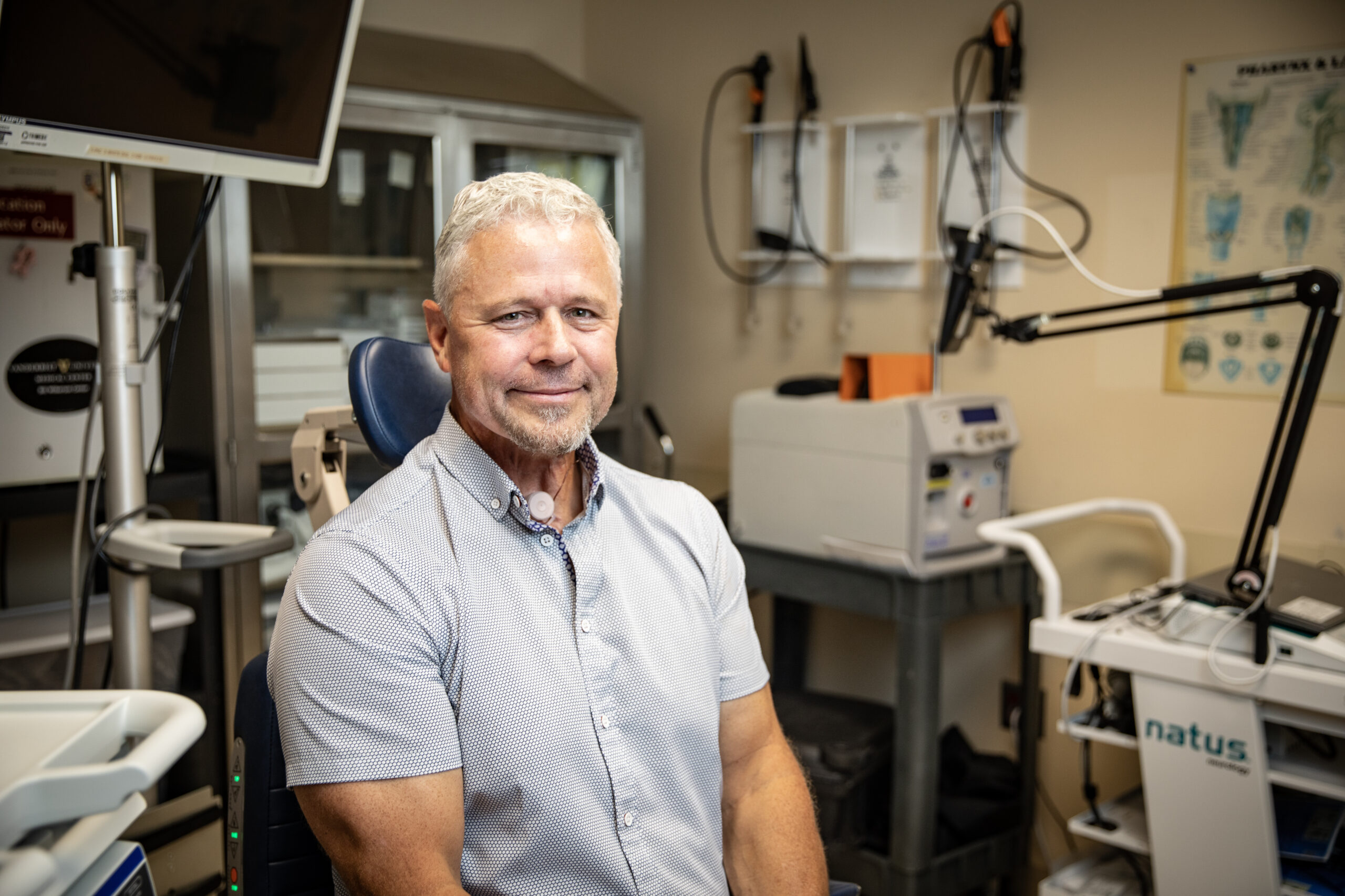 A renowned music producer needed a laryngectomy. His VUMC team helped ...