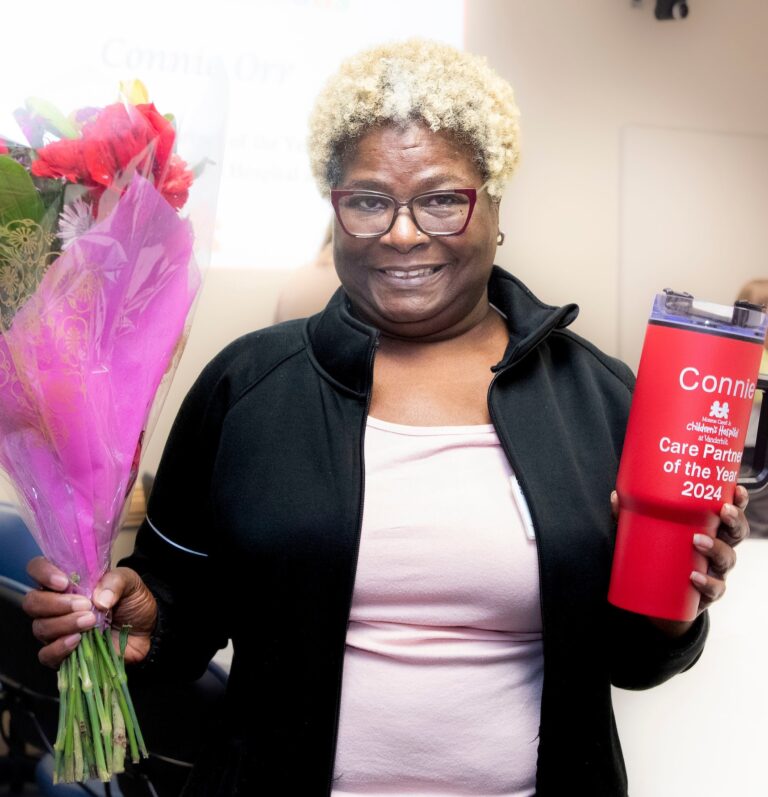 Connie Orr honored as a Care Partner of the Year - VUMC News