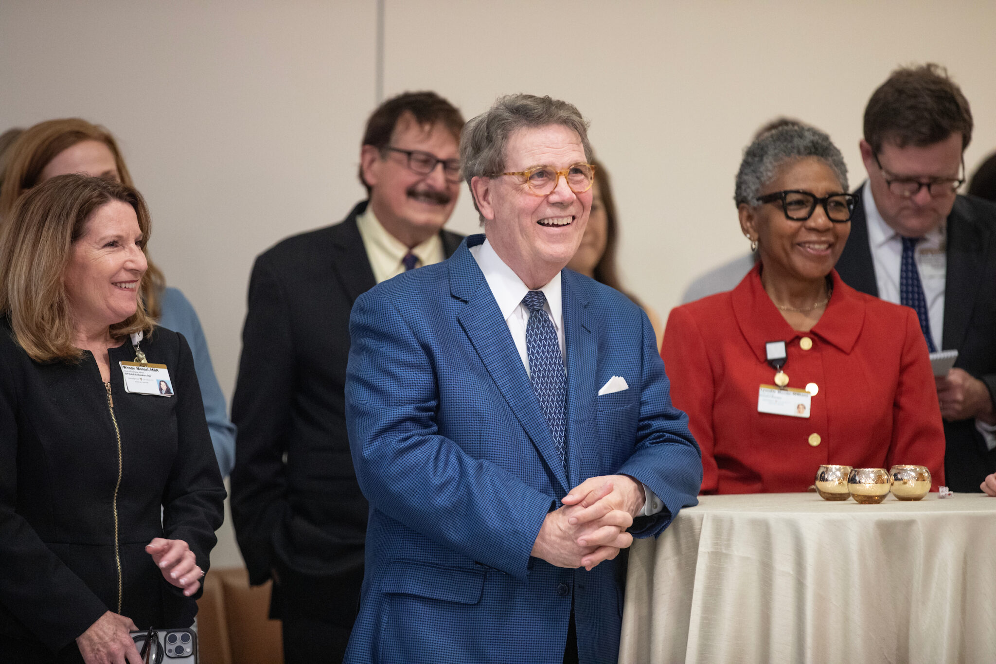 C. Wright Pinson honored at open house celebration - VUMC News