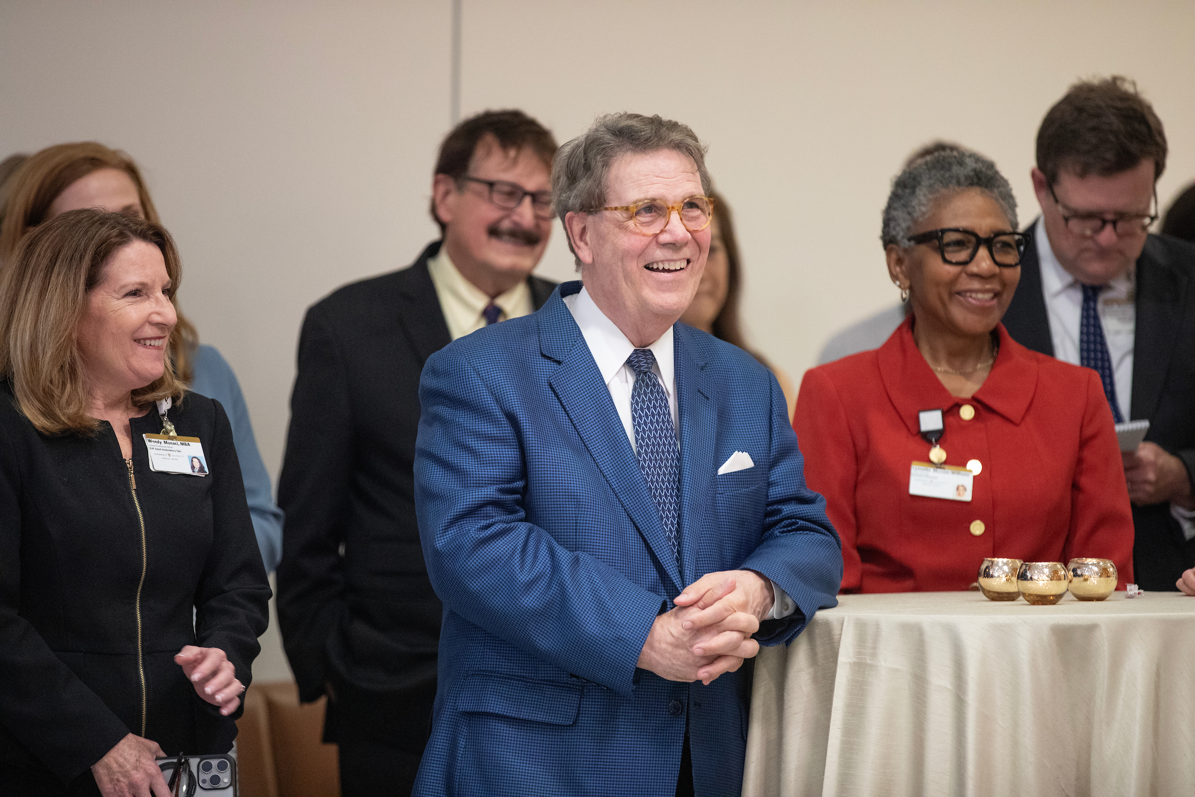 C. Wright Pinson honored at open house celebration - Vanderbilt Health News