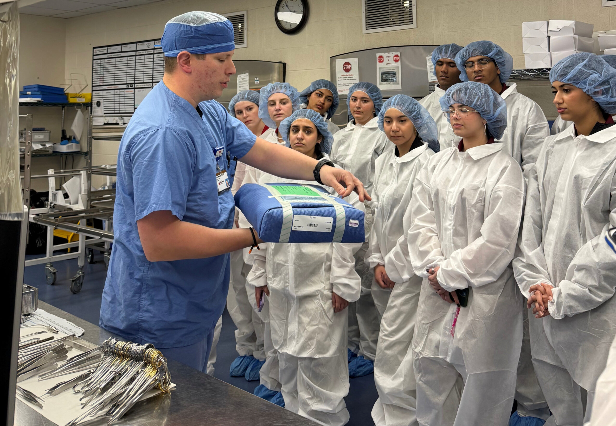 High school students explore health careers during afternoon of ...